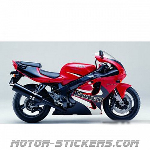 ZX7R 2001 decals