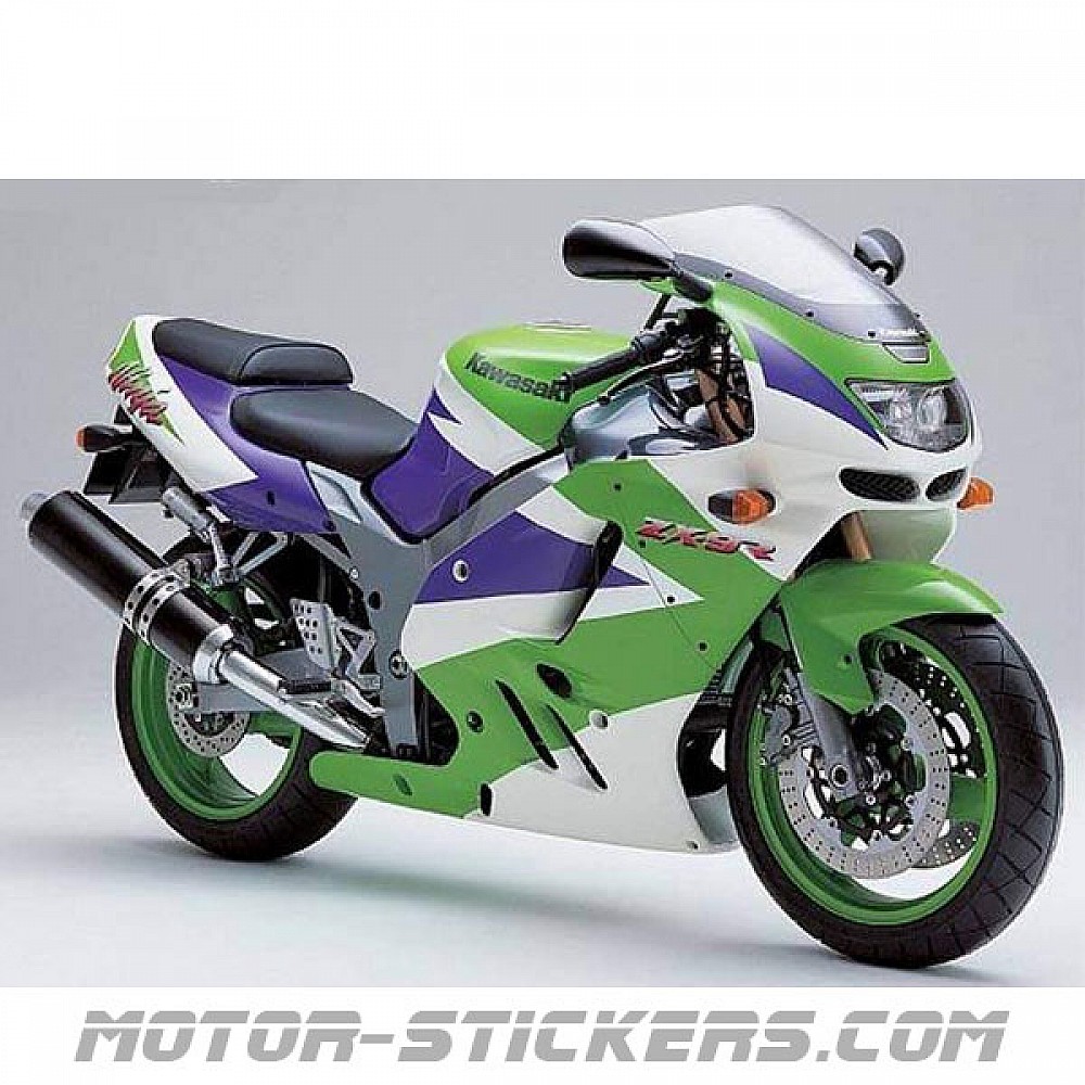 Kawasaki ZX-9R 1995 decals