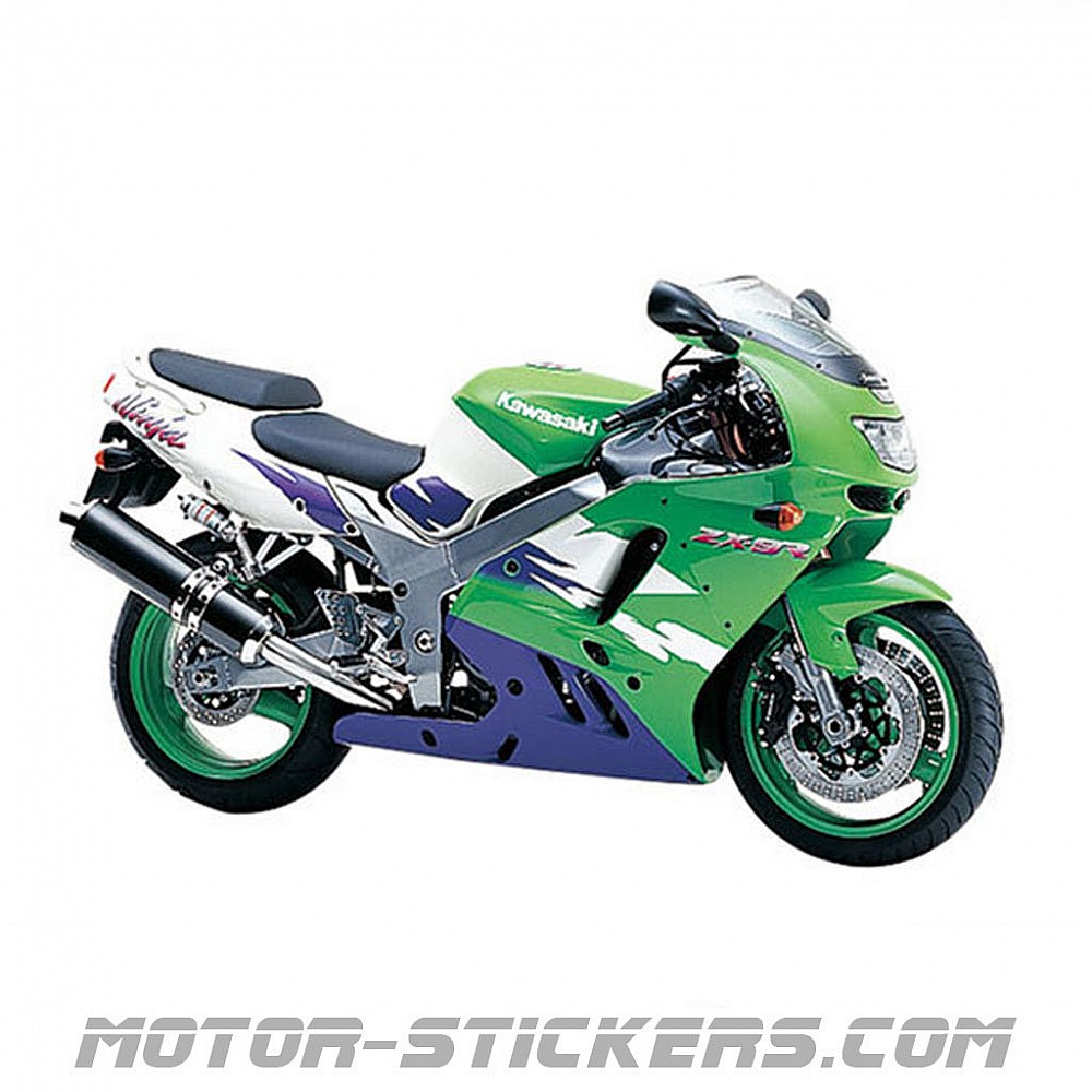 Kawasaki ZX-9R 1997 decals
