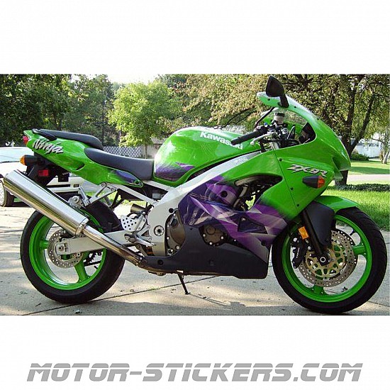 Kawasaki ZX-9R 1999 decals
