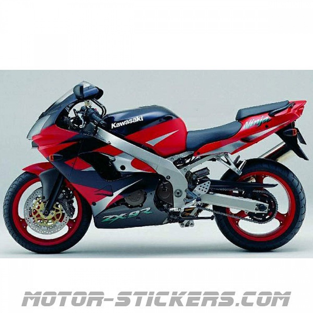 Kawasaki ZX-9R 2001 decals