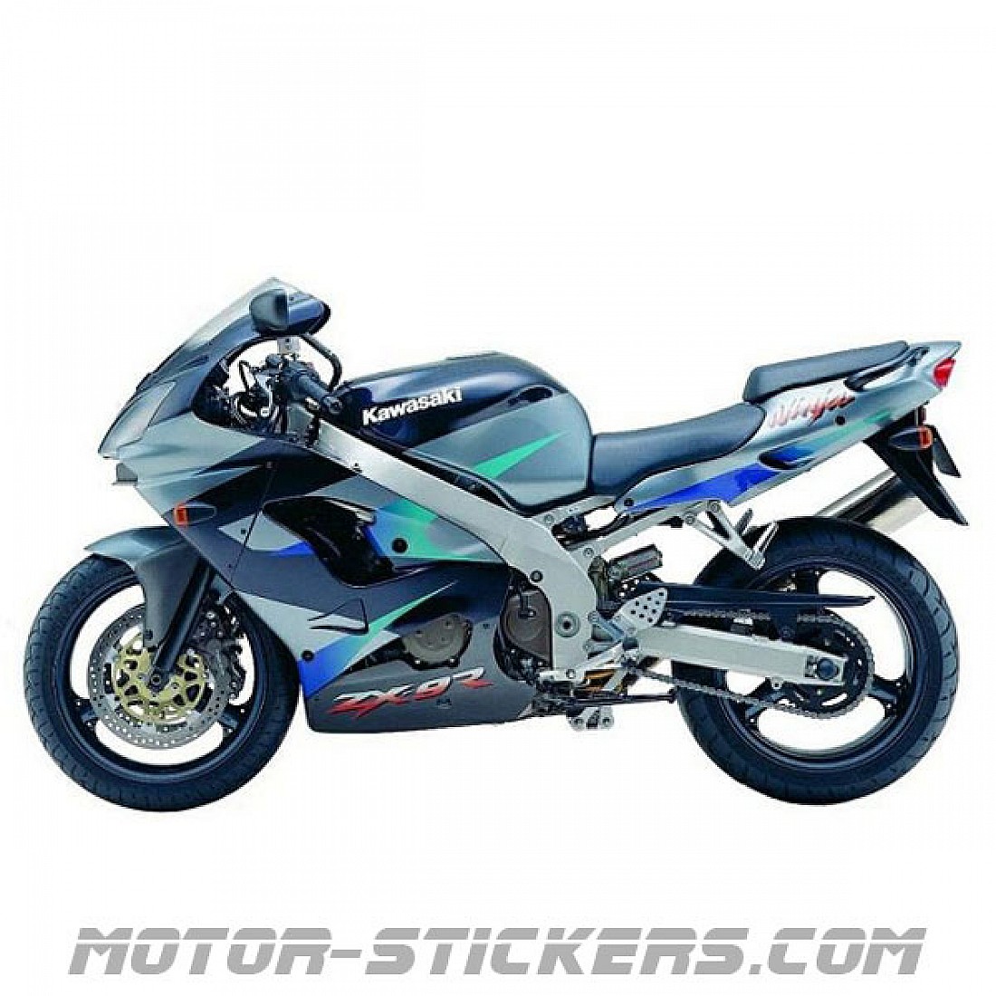 Kawasaki ZX-9R 2001 decals