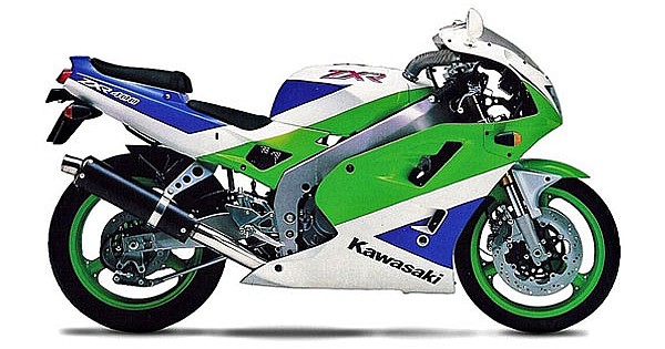 Kawasaki ZXR 400 1991 decals