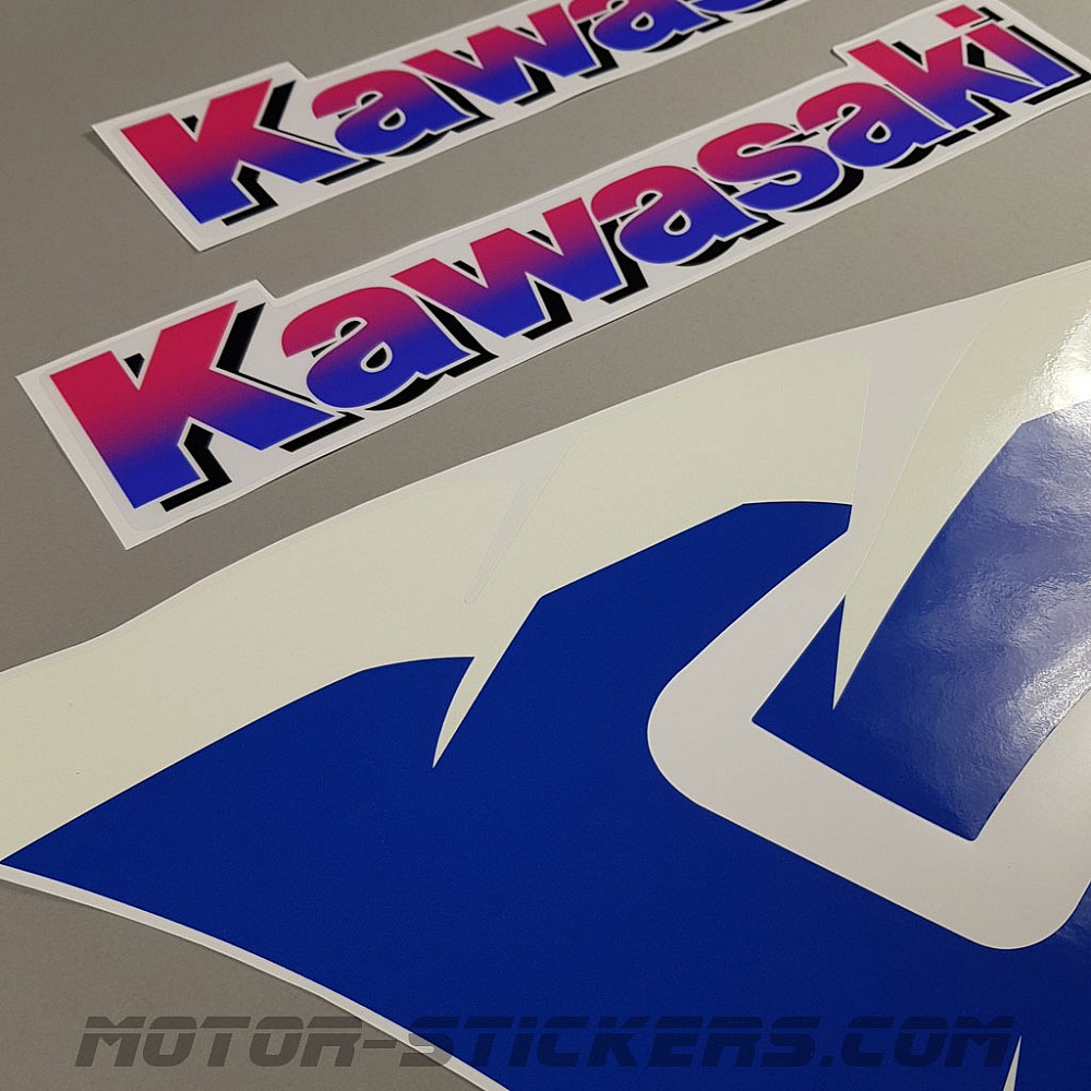 Kawasaki ZXR 400 1994 decals