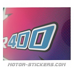 Kawasaki ZXR 400 1994 decals