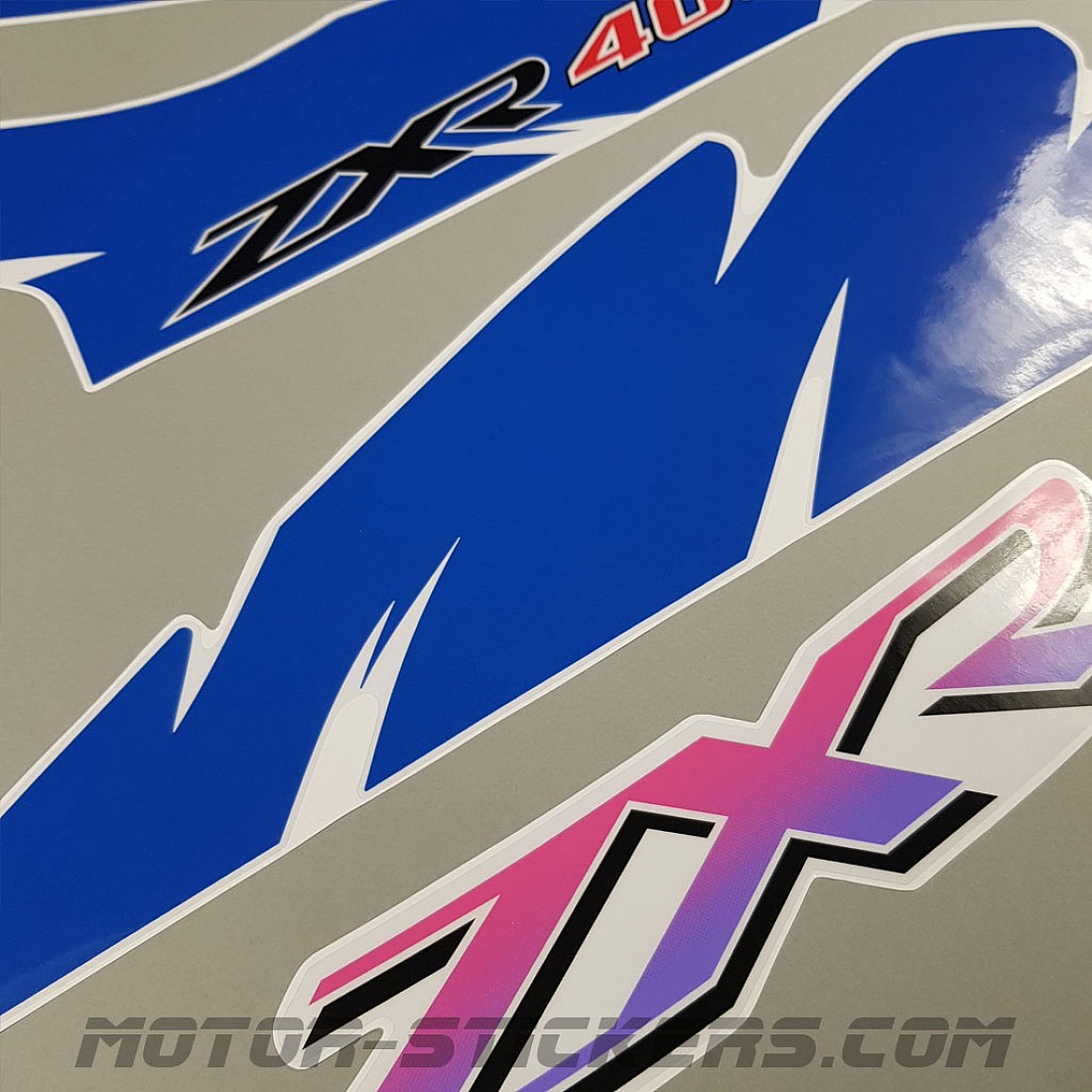 Kawasaki ZXR 400 1994 decals