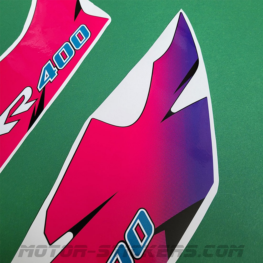 Kawasaki ZXR 400 1994 decals