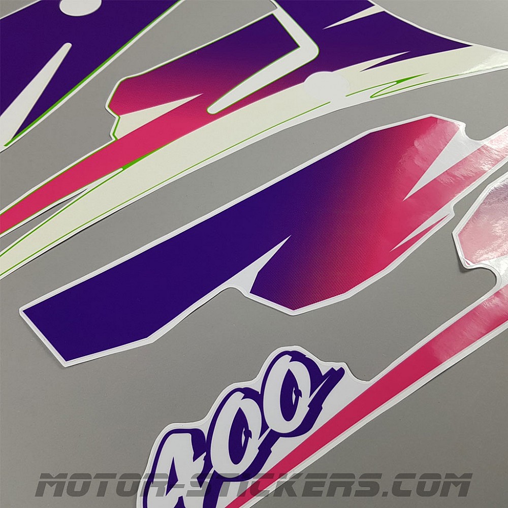 Kawasaki ZXR 400 1995-1999 autocollants