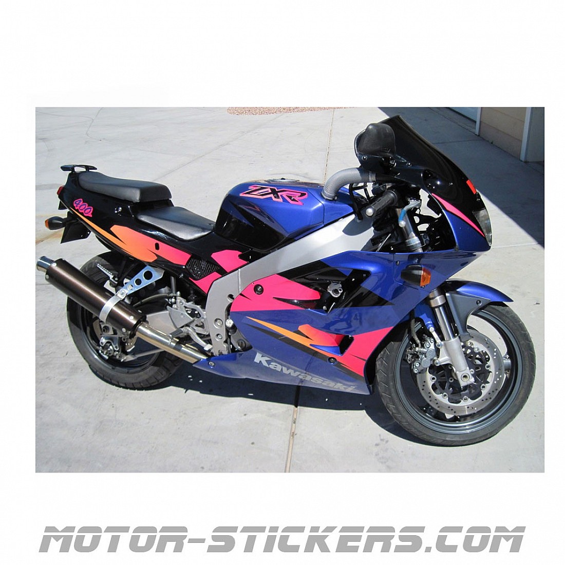 Kawasaki ZXR 400 1995-1997 decals