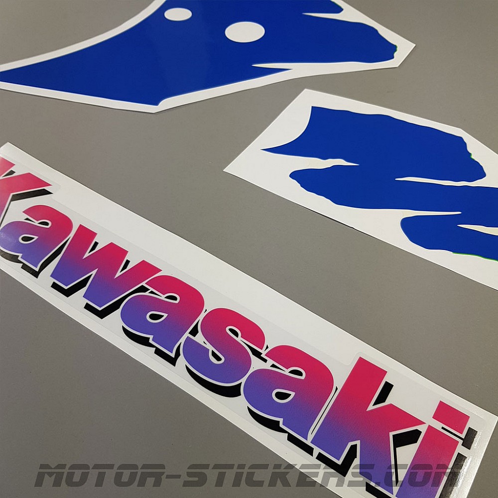 Kawasaki ZXR 750 1993 decals