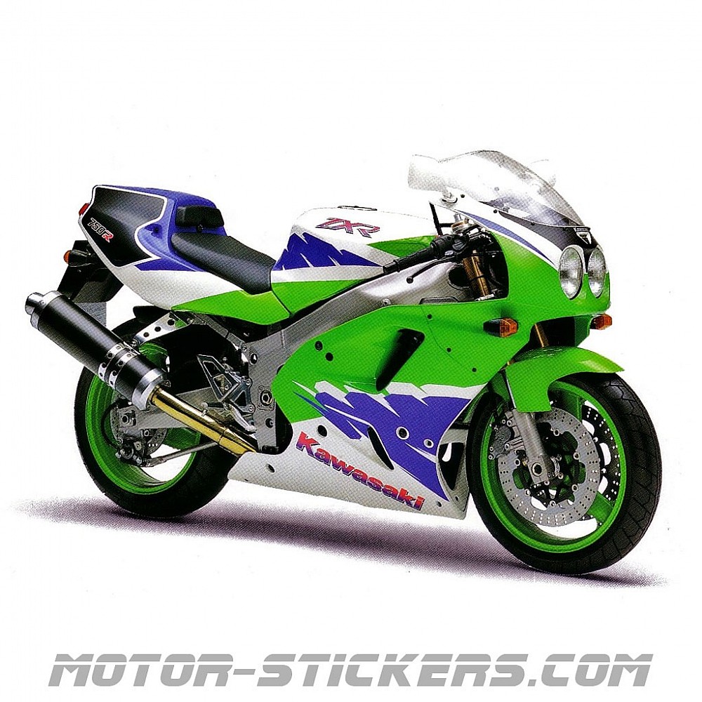 Kawasaki ZXR 750R 1994 naklejki