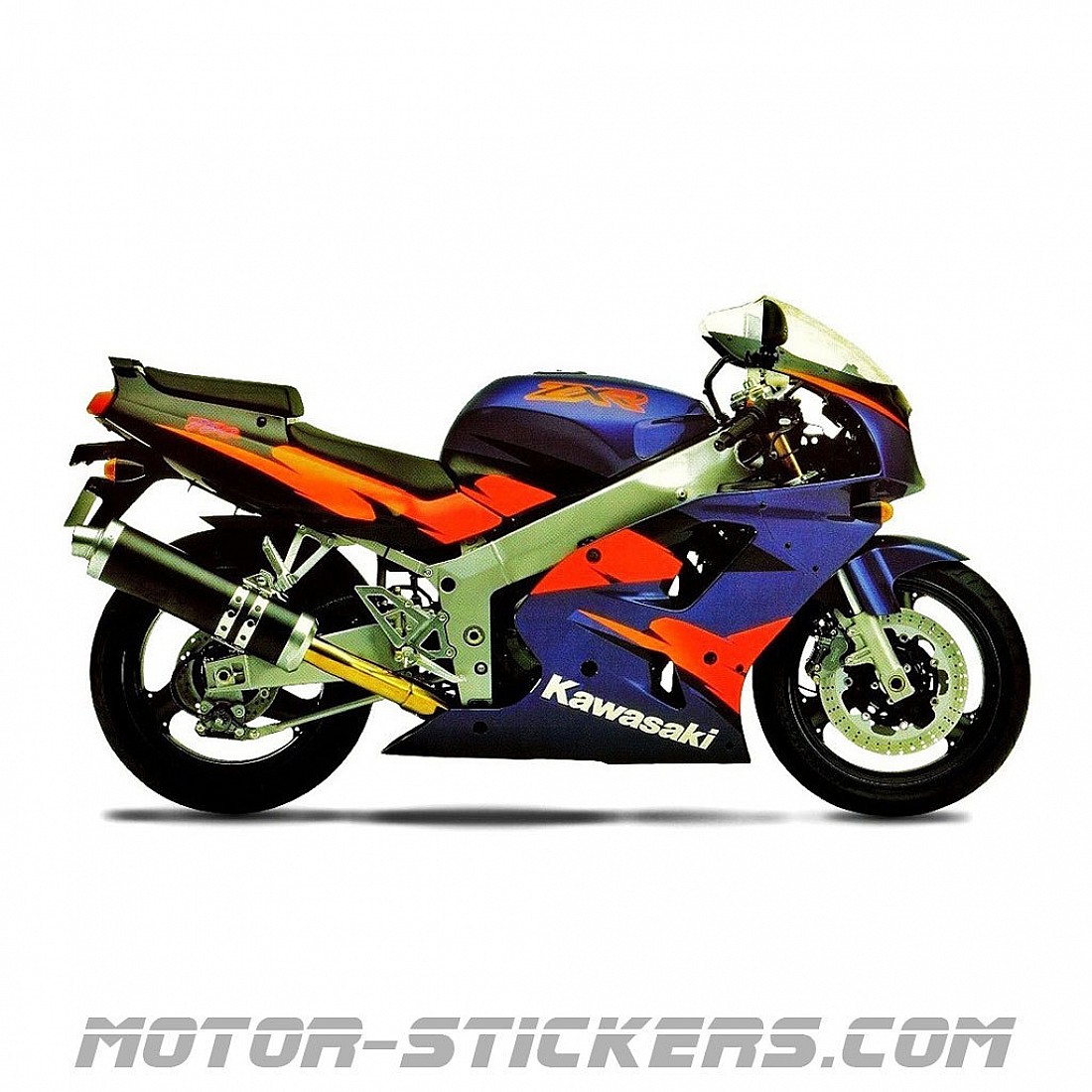 Kawasaki ZXR 750 1995 pegatinas