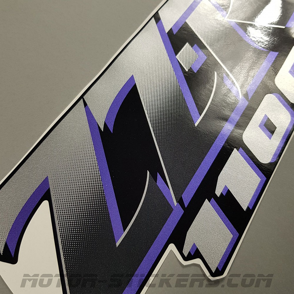Kawasaki ZZR 1100 1990 decals