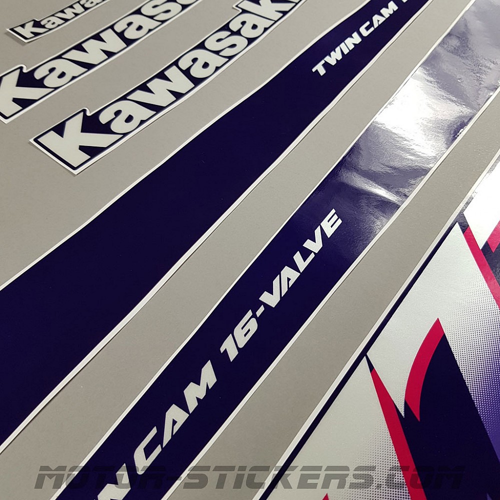 Kawasaki ZZR 1100 1991 decals