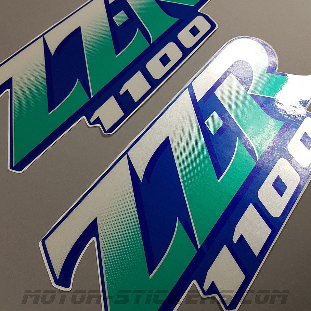Kawasaki ZZR 1100 1992 decals