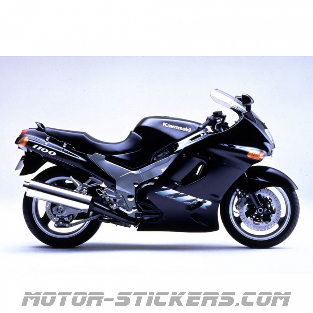 Kawasaki ZZR 1100 1993 decals