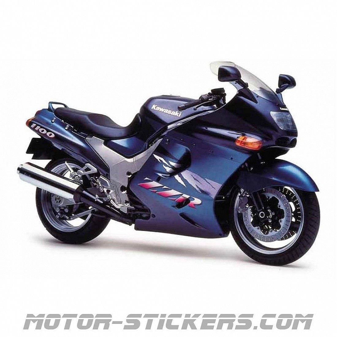 Kawasaki ZZR 1100 1994 decals