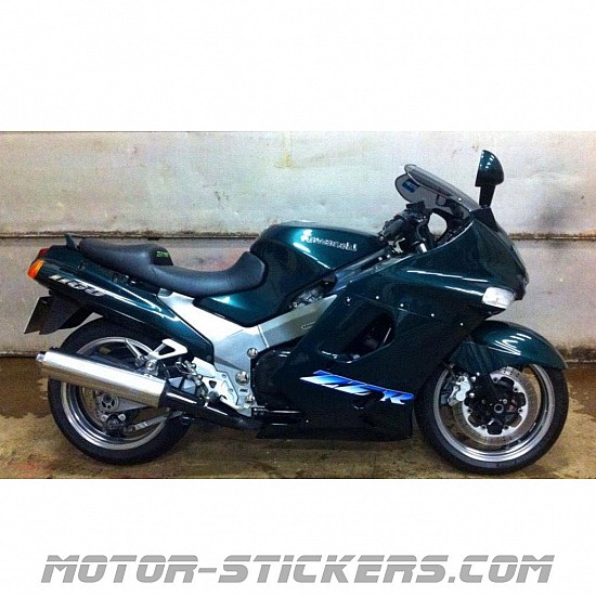 Kawasaki ZZR 1100 1997 stickers