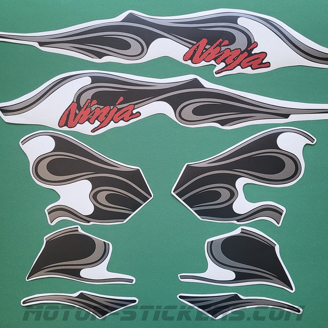 Kawasaki Ninja ZX-14 Special Edition 2007 decals