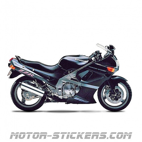 Kawasaki ZZR 600 decals