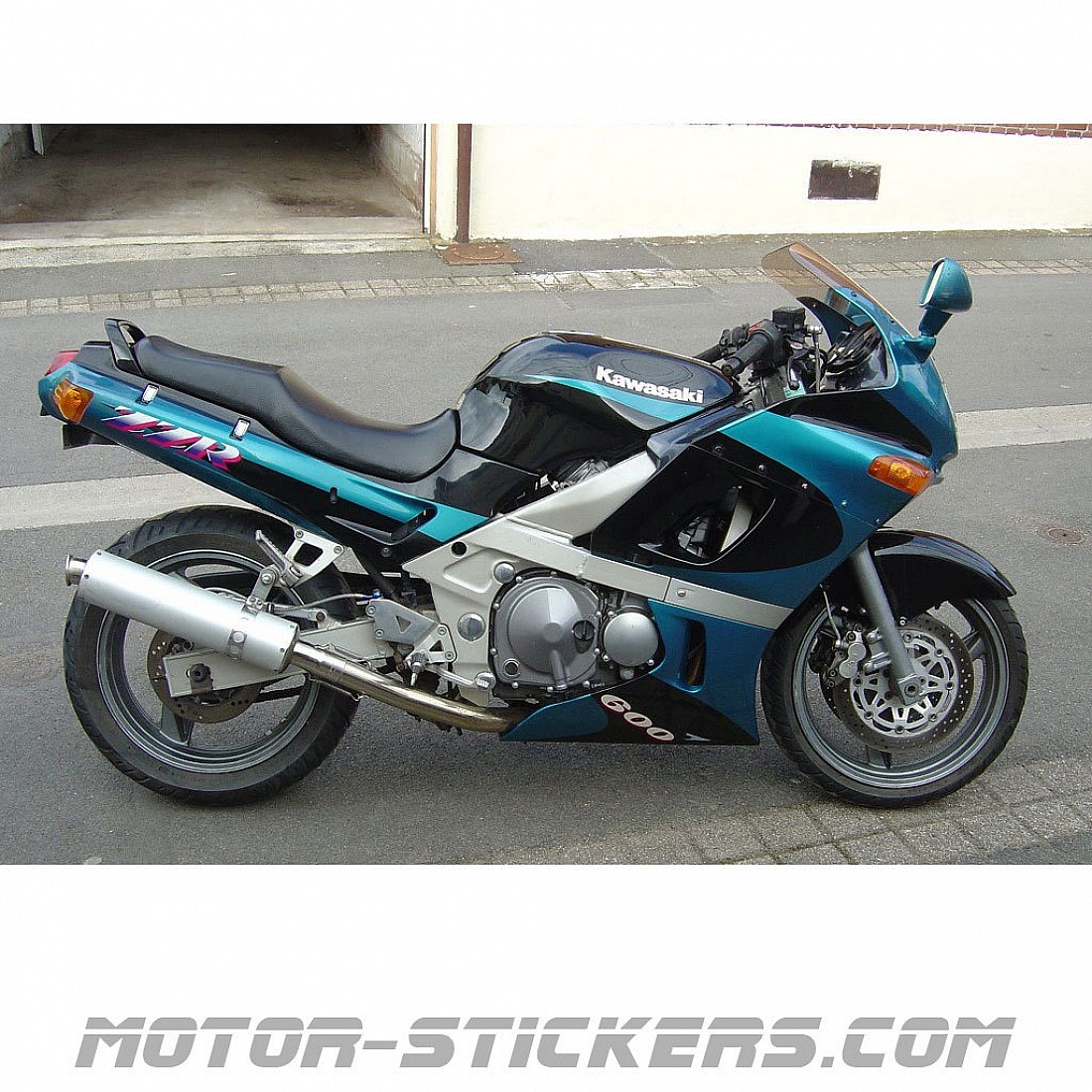 Kawasaki ZZR 600 1993 decals
