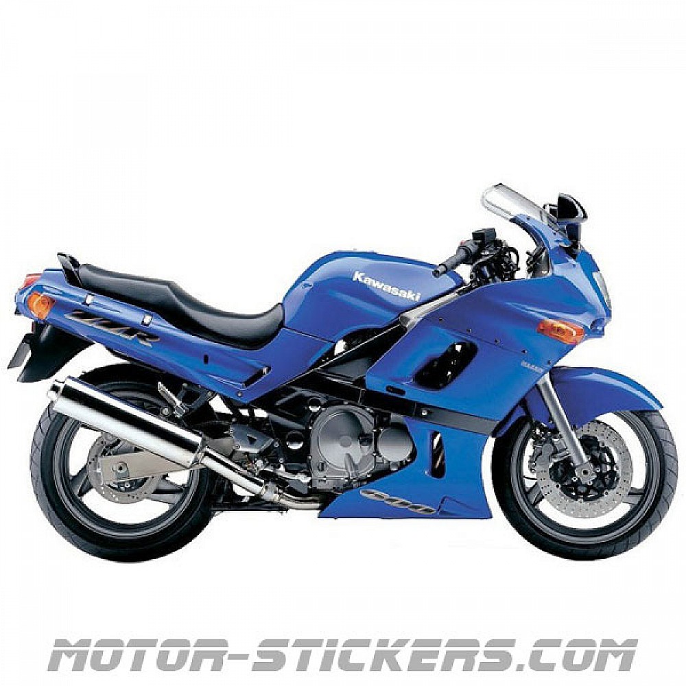 Kawasaki ZZR 600 '95-2004 decals