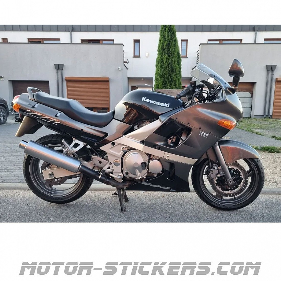 Kawasaki ZZR 600 1999-2001 Aufkleber