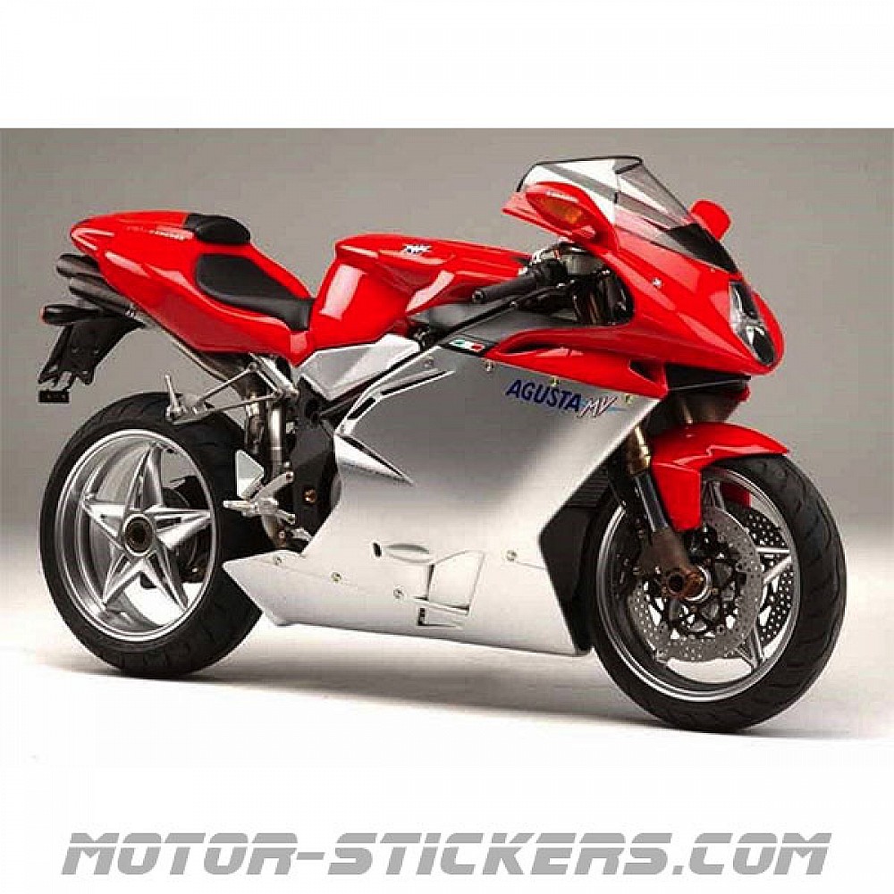 MV Agusta F4 1000 2004 decals
