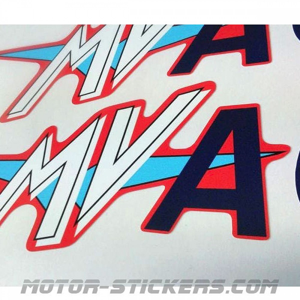 MV Agusta F4 1000 2004 decals