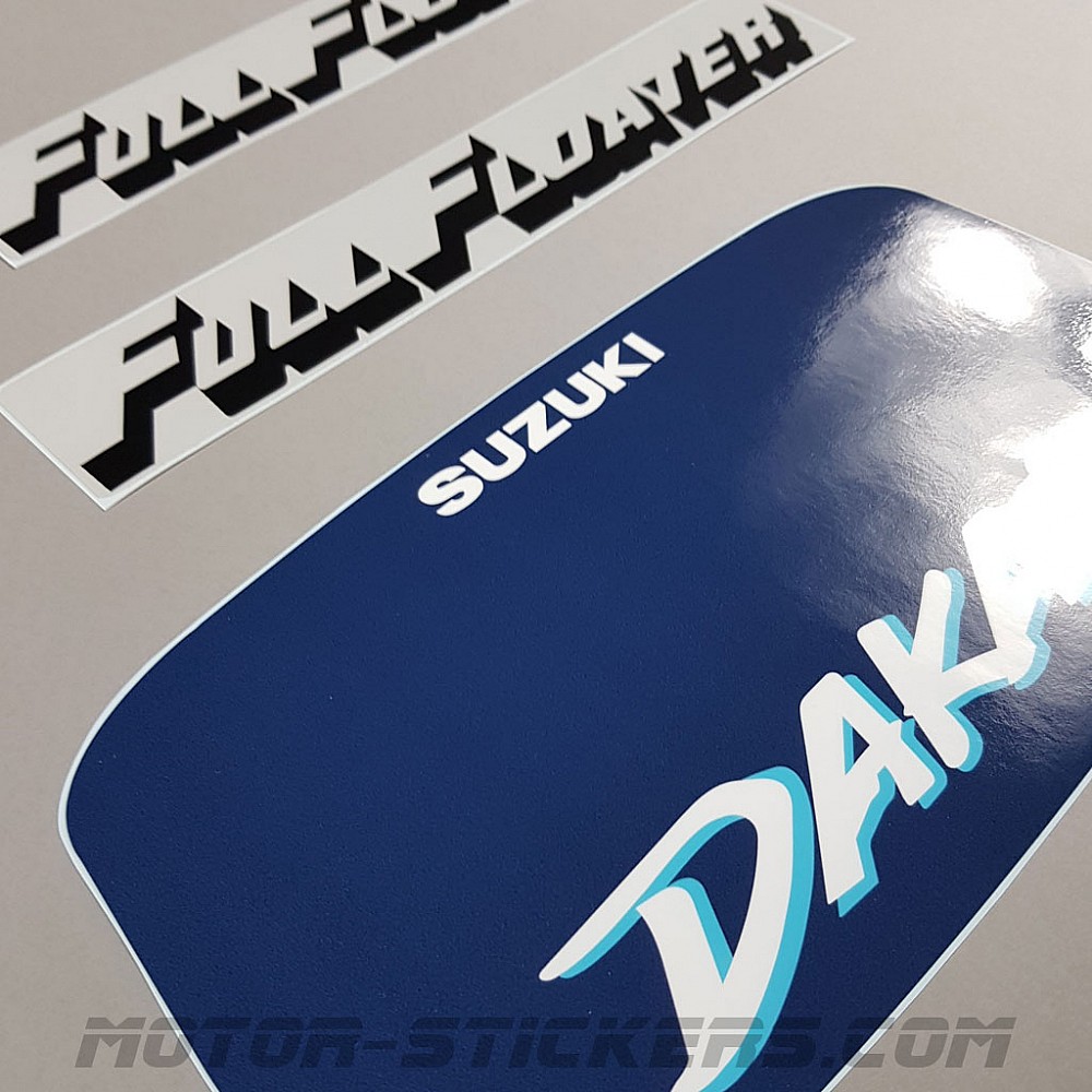 Suzuki DR 650 R/S (Dakar) 1991 decals