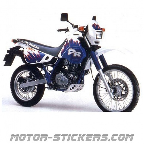 Suzuki DR 650 decals