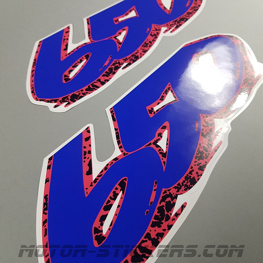 Suzuki DR 650R 1993 decals