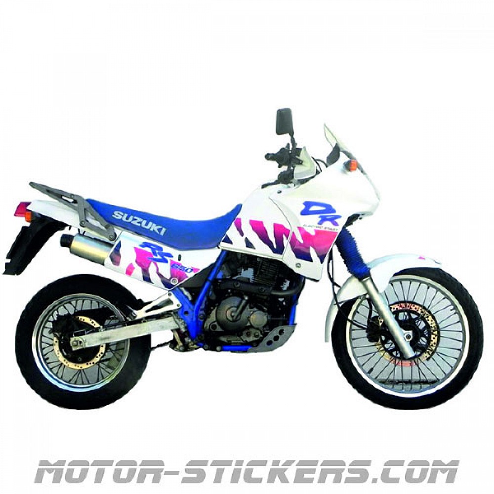 Suzuki DR 650 RS '90-1996 decals