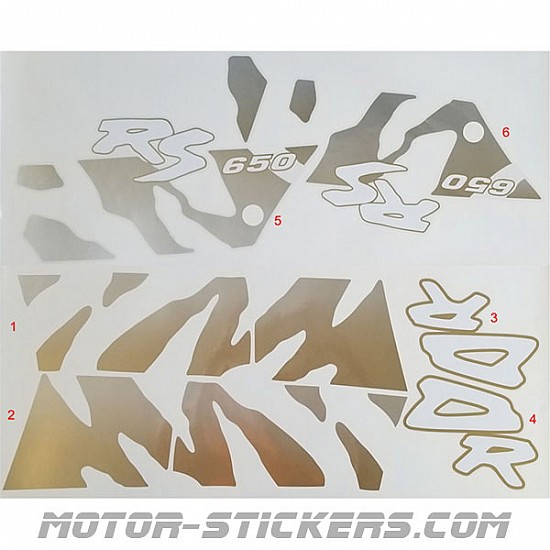 Suzuki DR 650 RS '90-1996 decals