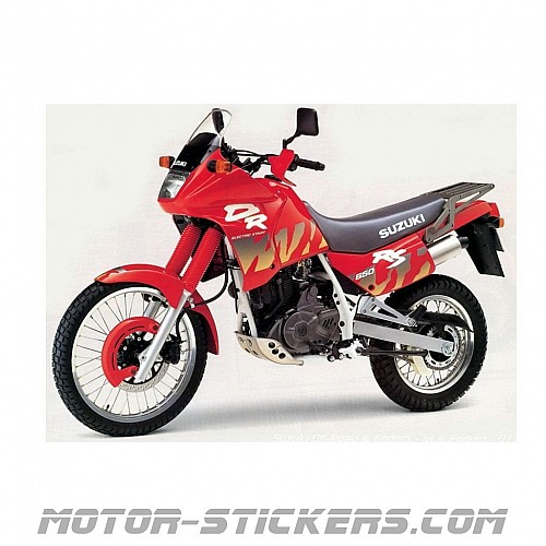 Suzuki Dr 650rse 1991 Decals