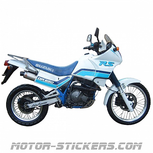 Suzuki DR 650 RSE decals