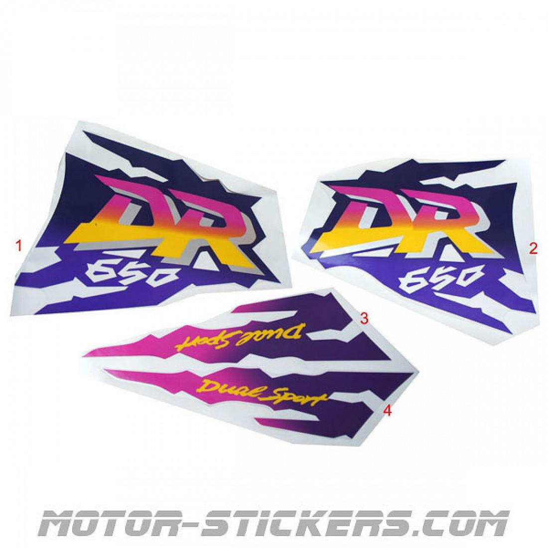 Suzuki DR 650 SE 1997 decals
