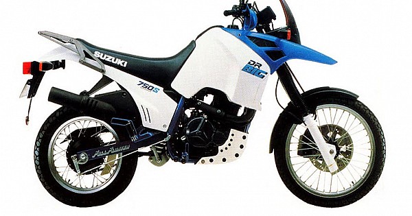 Suzuki DR 750S Big 1988 decals