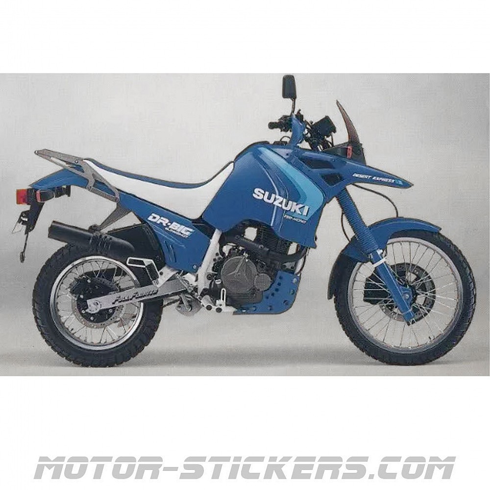 Suzuki DR 750S Big 1989 decals