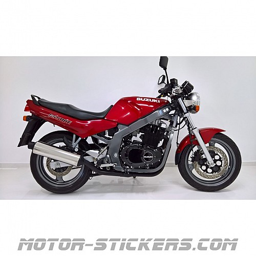 Suzuki GS 500E 1996 decals
