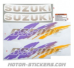 Suzuki GS 500E '94-1995 decals
