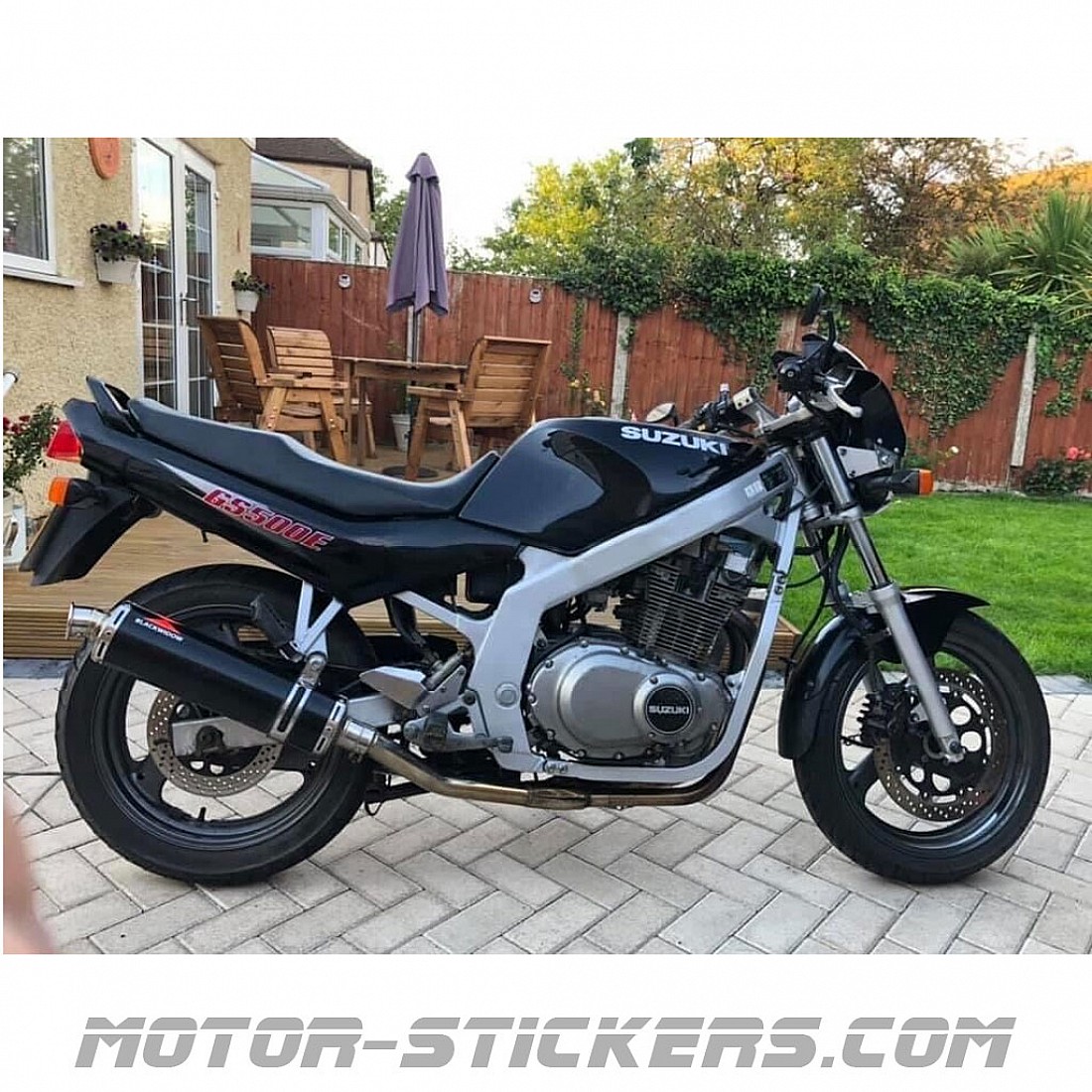 Suzuki GS 500E 1997 decals