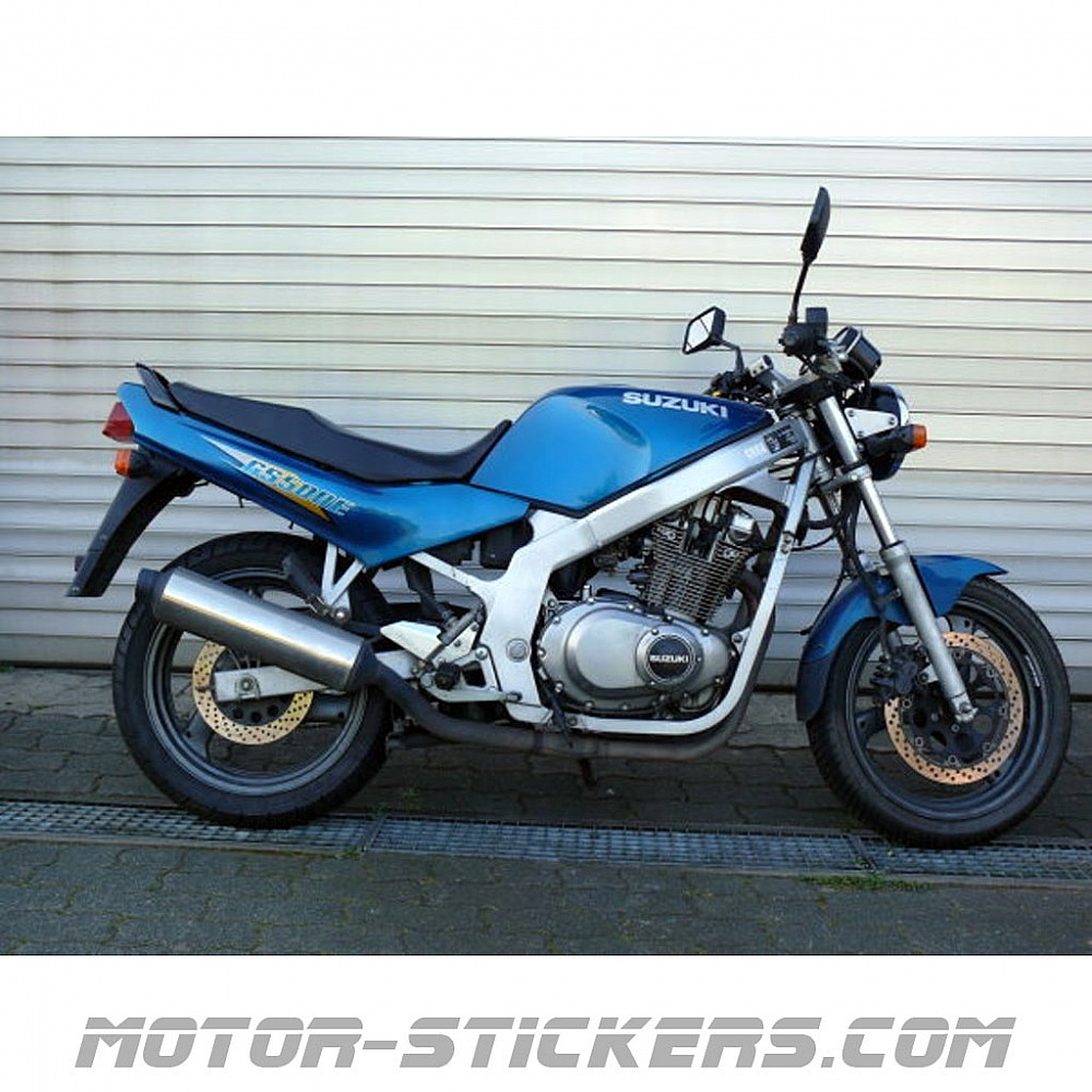Suzuki GS 500E 1997 decals