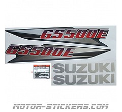 Suzuki GS 500E 1997 decals