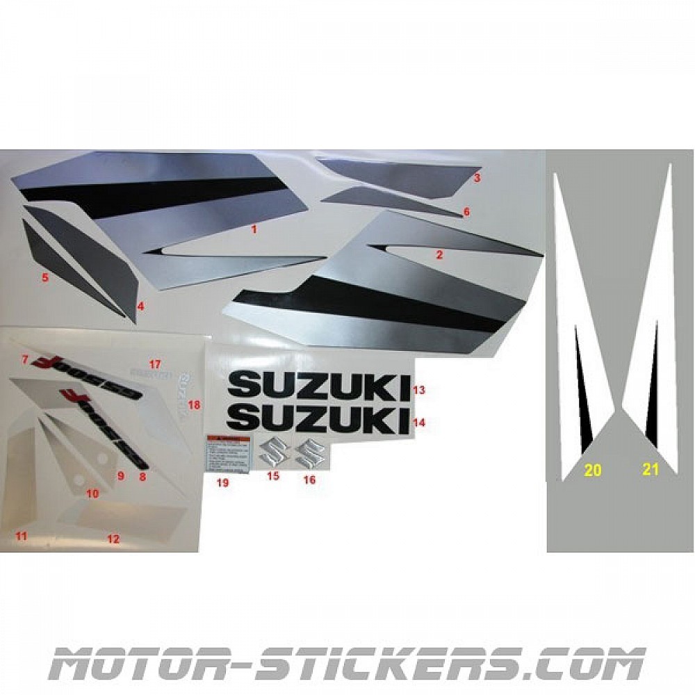 Suzuki GS 500F 2004 decals