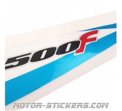 Suzuki GS 500F 2005 decals