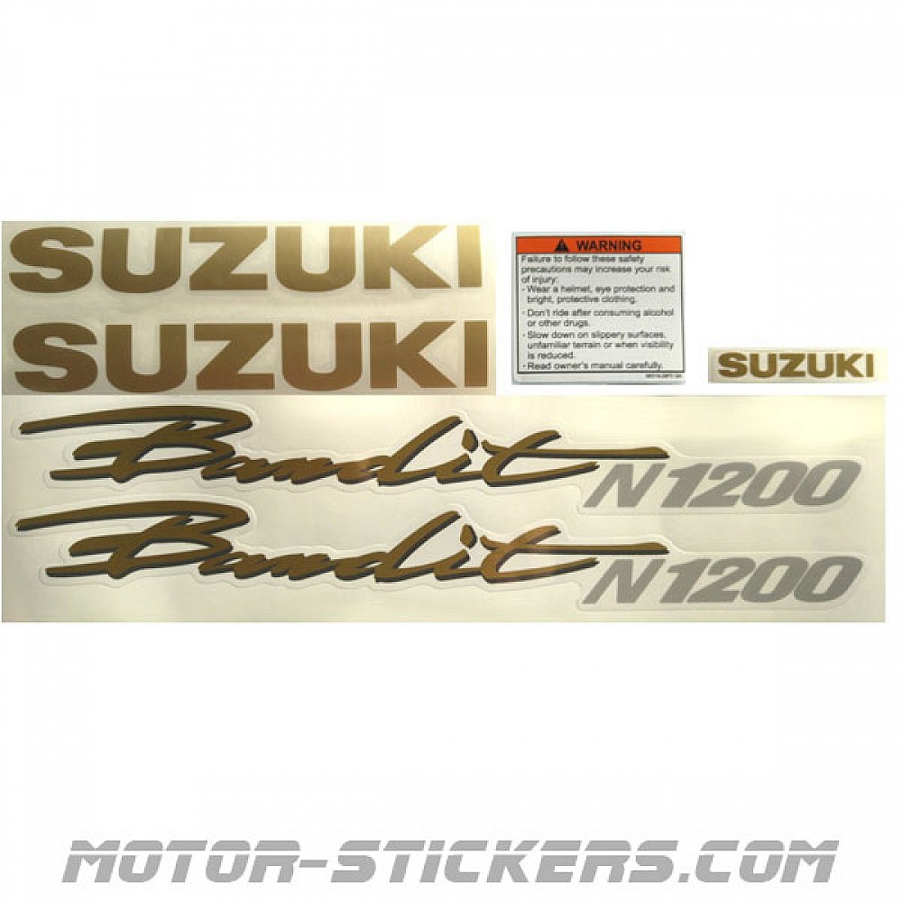 Suzuki GSF 1200N Bandit '95-2000 decals