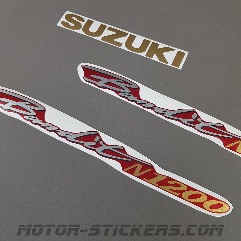 Suzuki GSF 1200N Bandit 1995-2000 autocollants