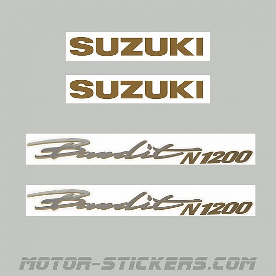 Suzuki GSF 1200N Bandit 1995-2000 decals