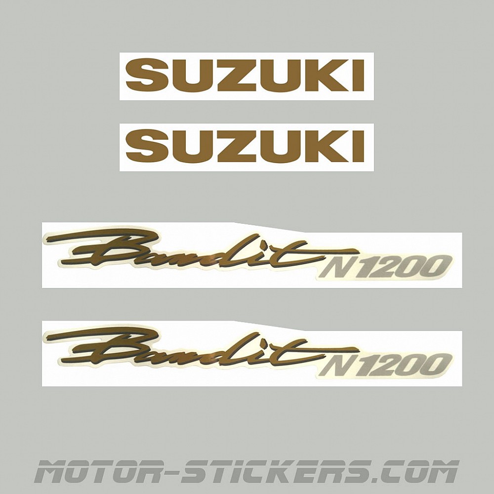 Suzuki GSF 1200N Bandit 1995-2000 decals